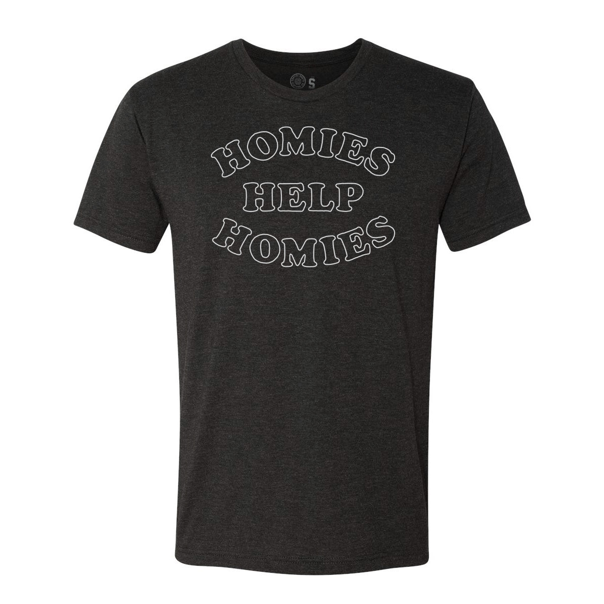 HOMIES HELP HOMIES / BLACK – Capital Roots Clothing Co.