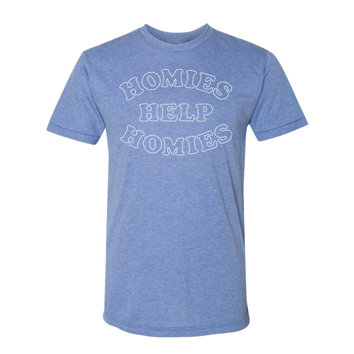 HOMIES HELP HOMIES / BLUE – Capital Roots Clothing Co.